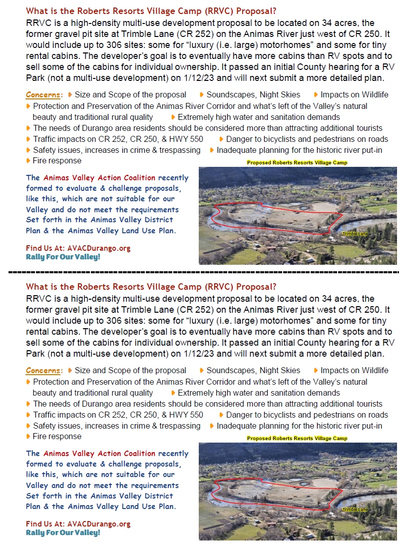 AVAC Flyer - AVAC Durango